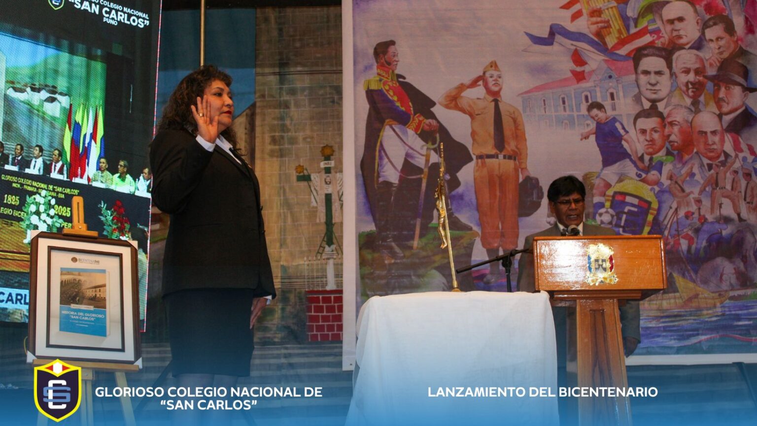 LANZAMIENTO DEL BICENTENARIO - Institución Educativa Integrada Glorioso ...