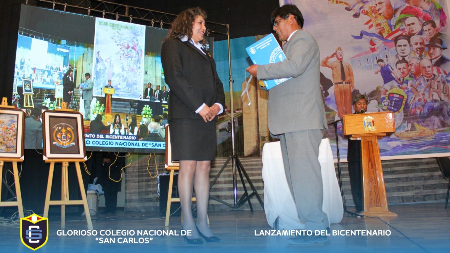 LANZAMIENTO DEL BICENTENARIO - Institución Educativa Integrada Glorioso ...