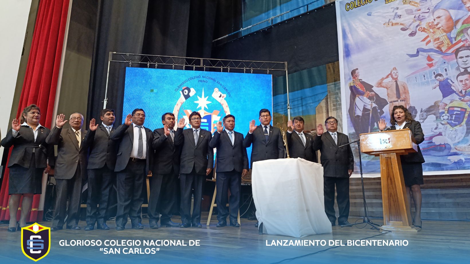 LANZAMIENTO DEL BICENTENARIO - Institución Educativa Integrada Glorioso ...