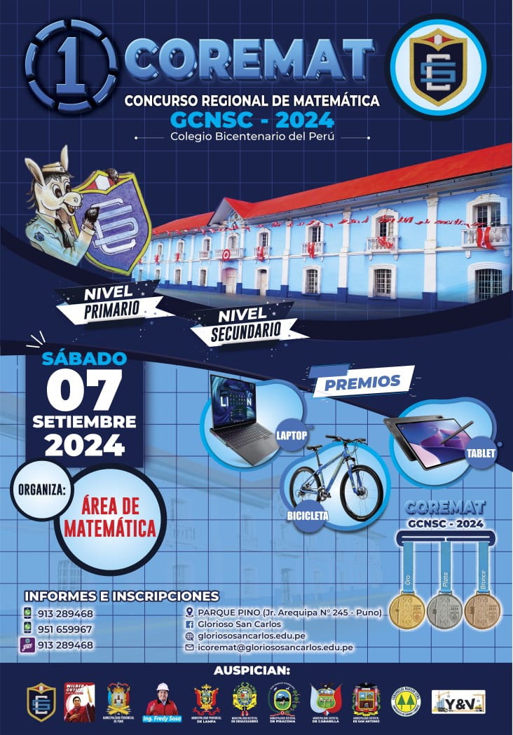 ACTUALIZACION DE BASES - COREMAT GCNSC -2024 - Institución Educativa ...